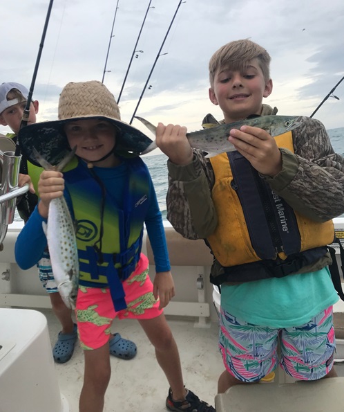Kids Go Deep Sea Fishing - Captain Smiley Fishing Charters